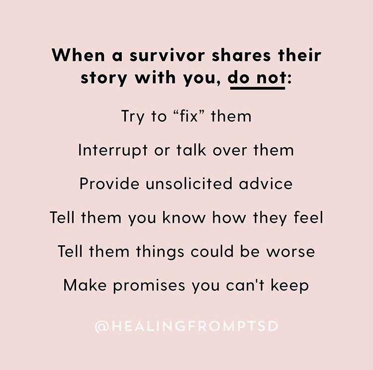 The Journey: How To Support A Trauma Survivor