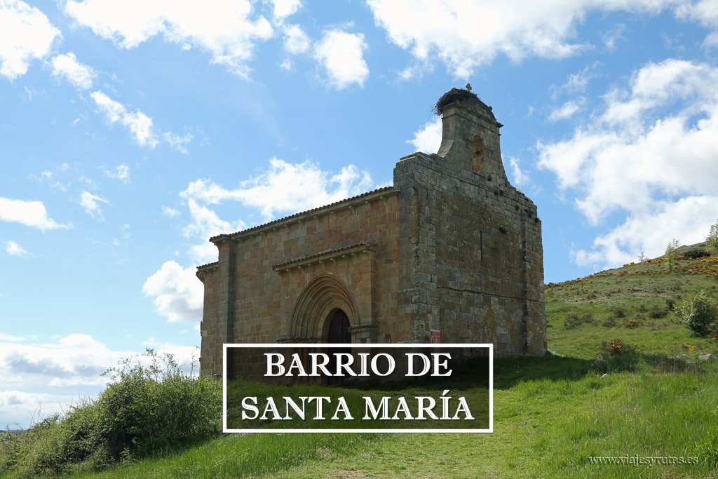 Románico Palentino: Barrio de Santa María