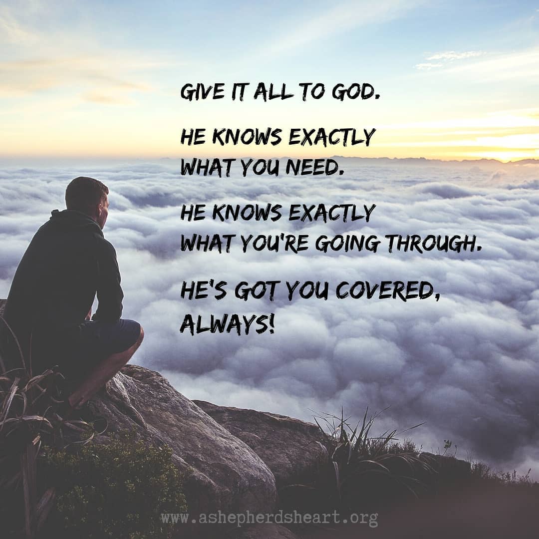 A Shepherd's Heart: Give It All To God!