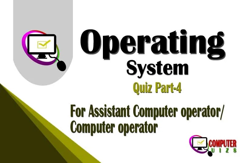 The operating system quiz questions with answers for psc exam