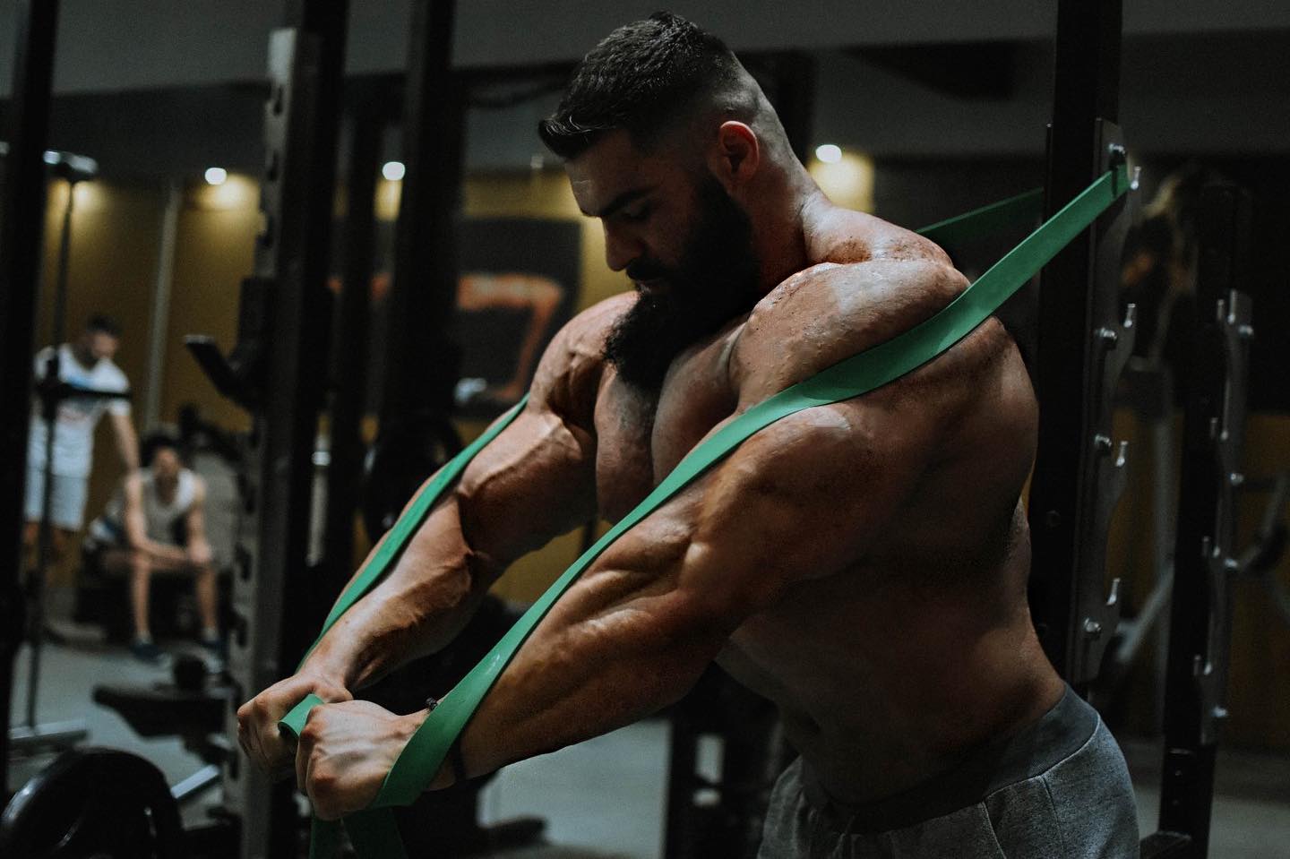 Muscle Lover: Serbian powerlifter and bodybuilder Sasa Lampas