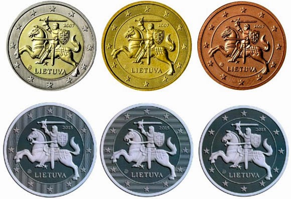 Erik J. van Loon munteninfo: Lithuanian euro coins