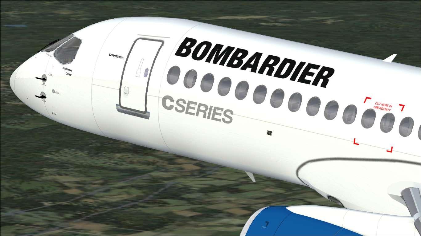 Texturas Brasileiras: Bombardier House Colors C-FFDK Bombardier CSeries ...
