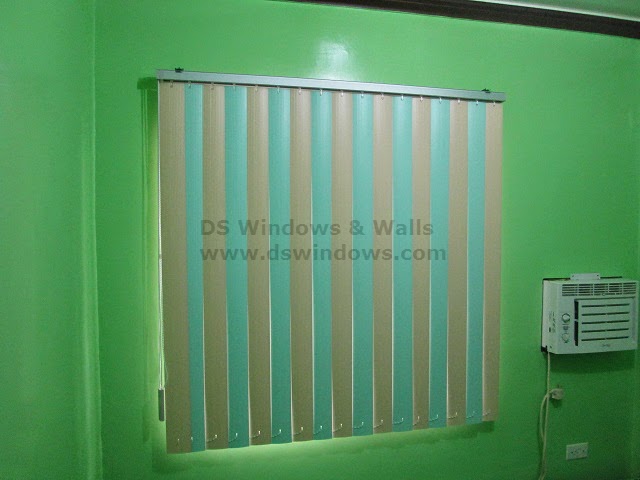 PVC Vertical Blinds: Green Color for Cooler and Fresher Look in Lucena ...