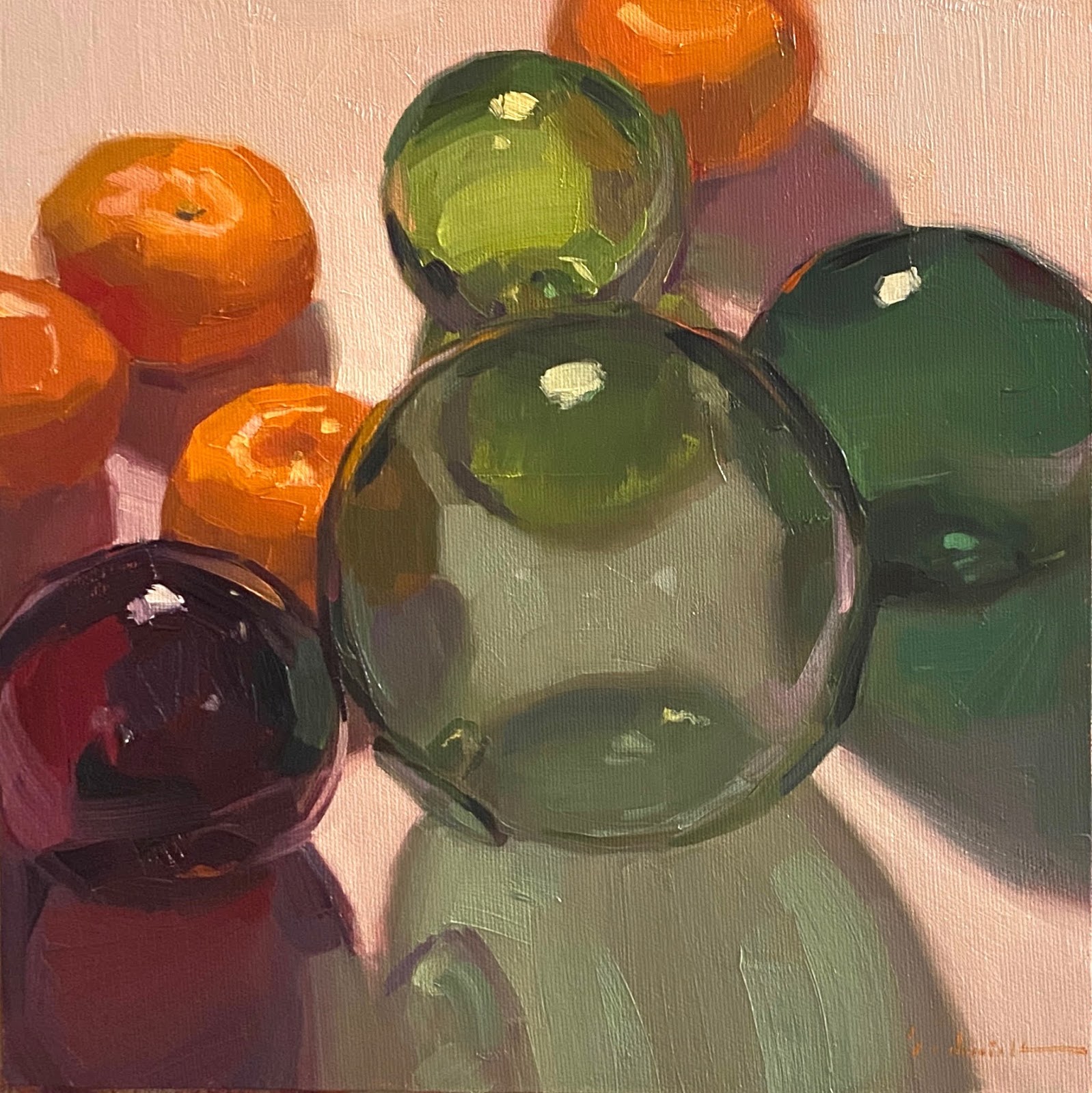 Sedwick Studio: Green Shadows and Zorn Palette Portraits