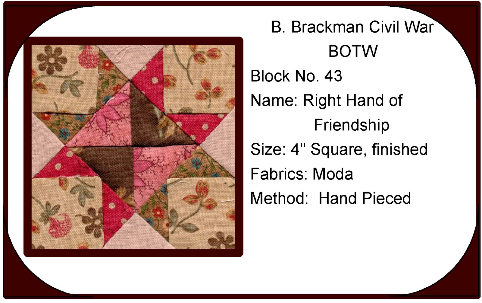 Brackman Civil War Blocks