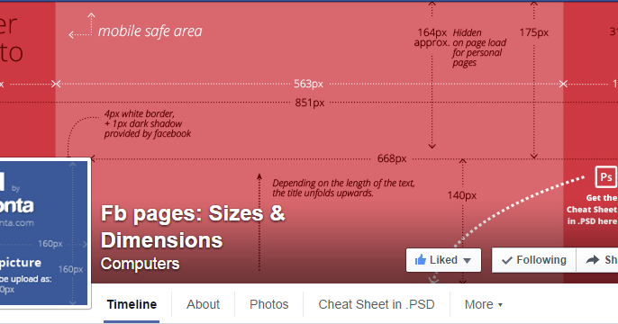 5 Minute Librarian: Facebook Pages: Sizes & Dimensions