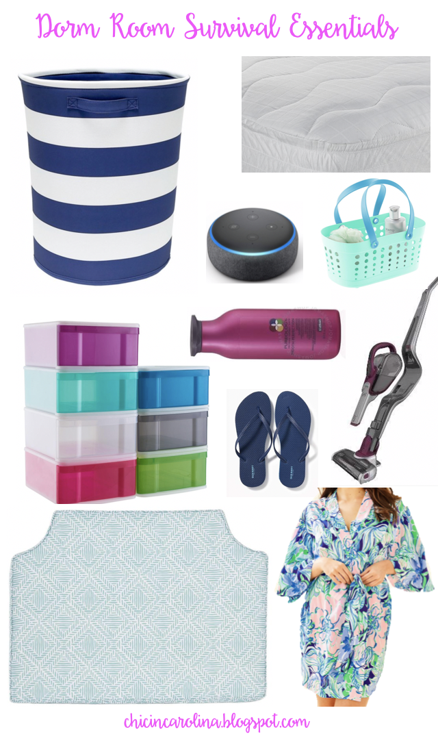 Chic in Carolina: Dorm Room Survival Essentials