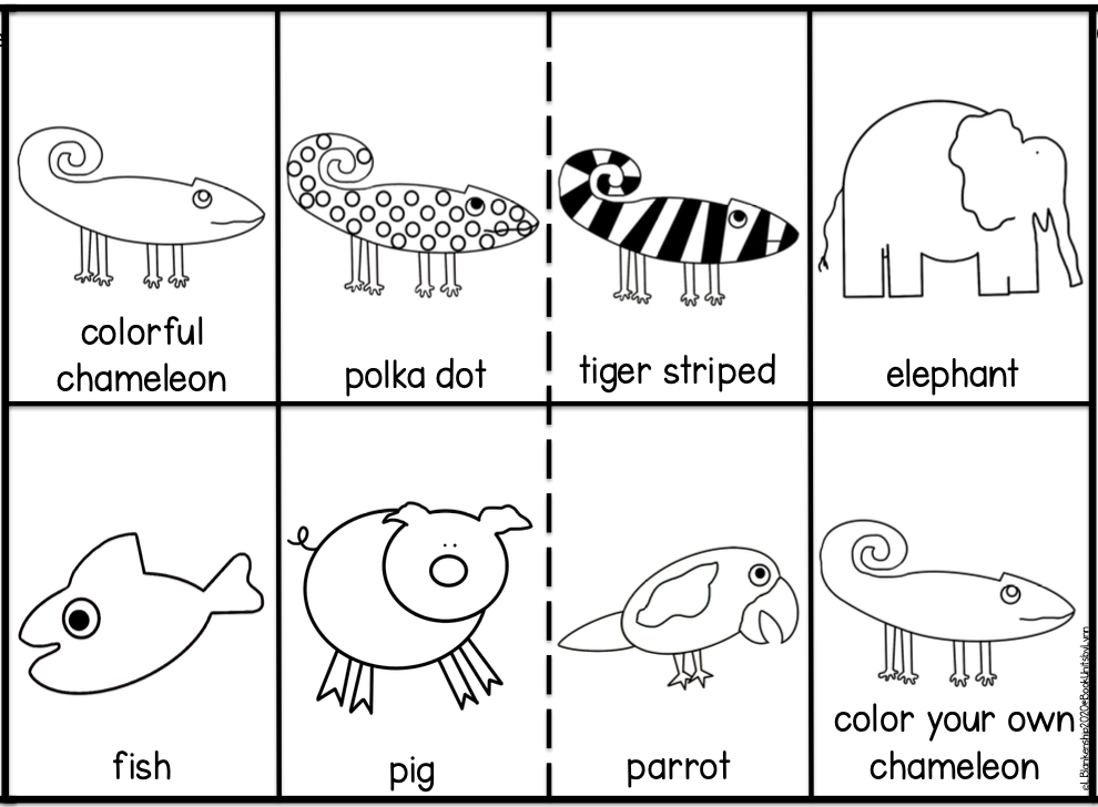 A COLOR OF HIS OWN BOOK CRAFT ~ Book Units by Lynn