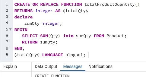 CodeFari: PostgreSQL: Function and its uses