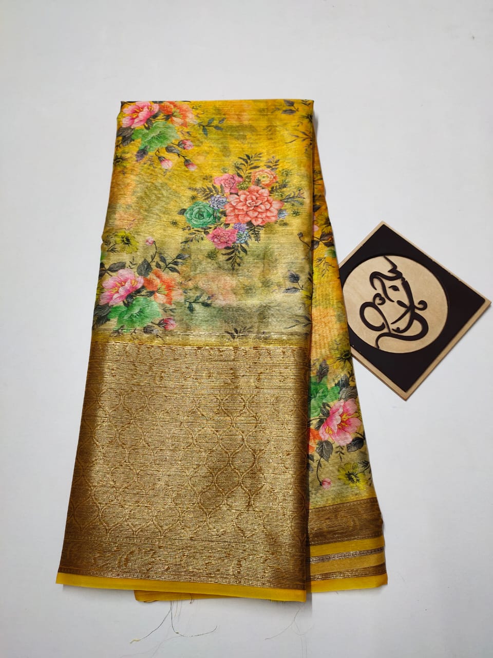 Floral warm silk sarees