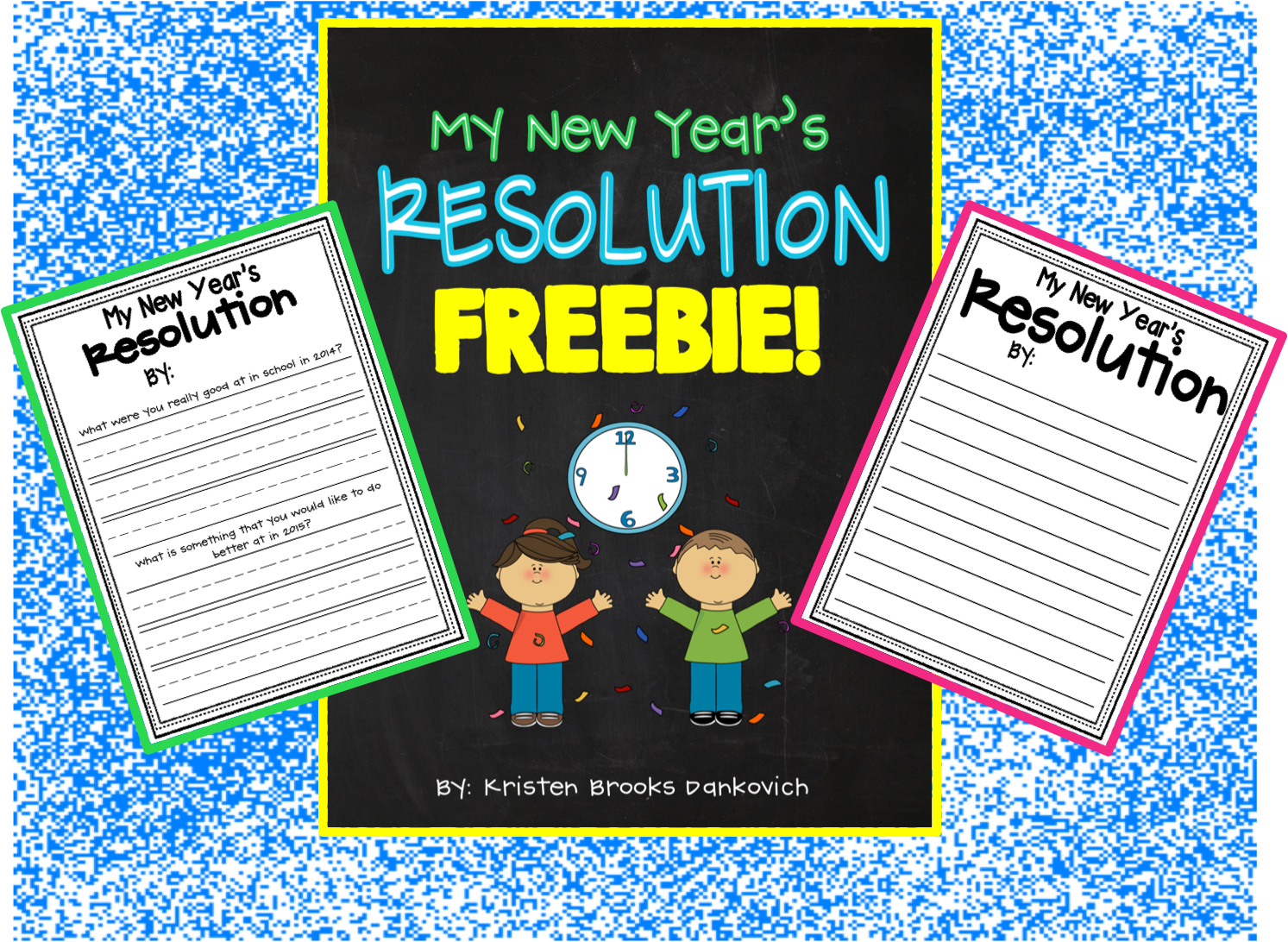 Primary Pals: New Years Writing Freebie!