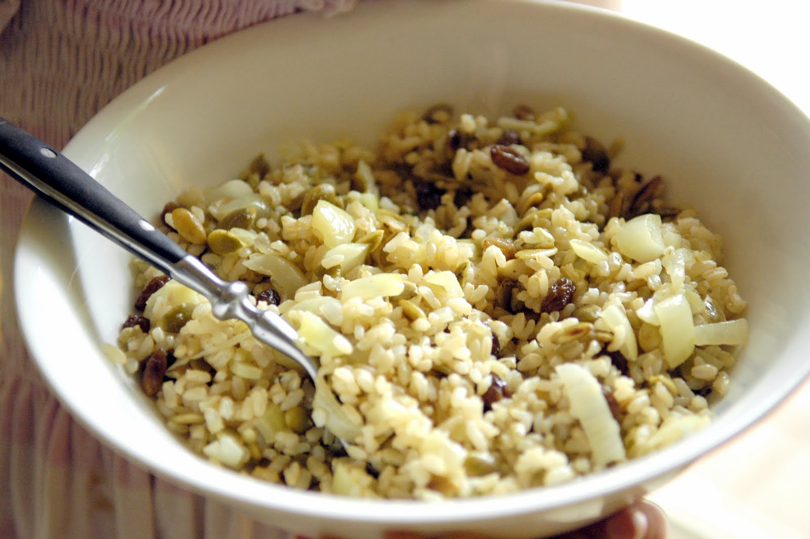 Absolutely Amazing Brown Rice with Yummy Stuff in It