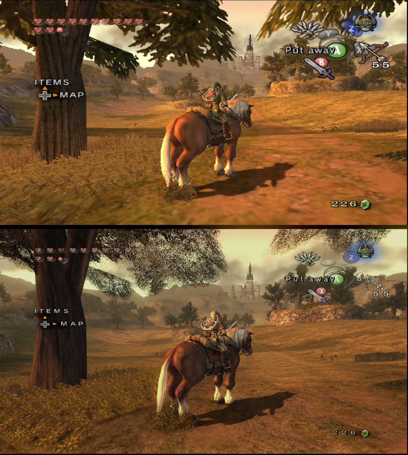 Twilight princess hd texture pack comparison - terplay