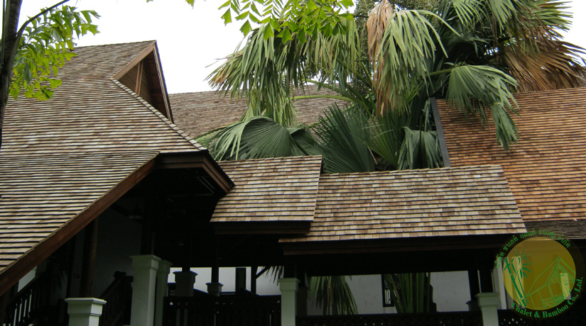 Chalet & Bamboo: Installation and Refurbishing of wooden shingles ...