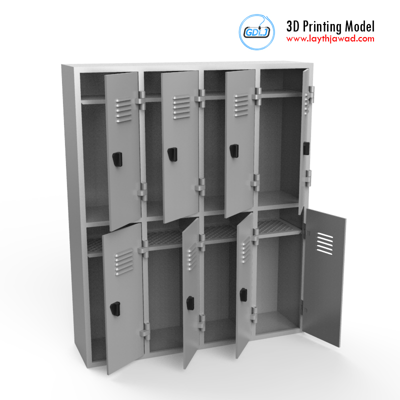 Locker 3D Printing Model | Layth Jawad
