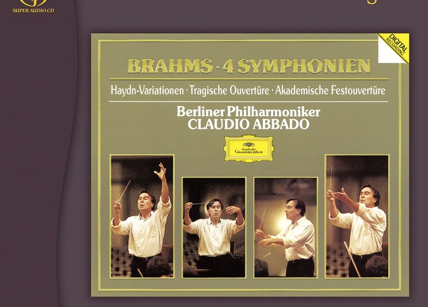 Diabolus In Musica: [SACD] Brahms - The 4 Symphonies - Claudio Abbado