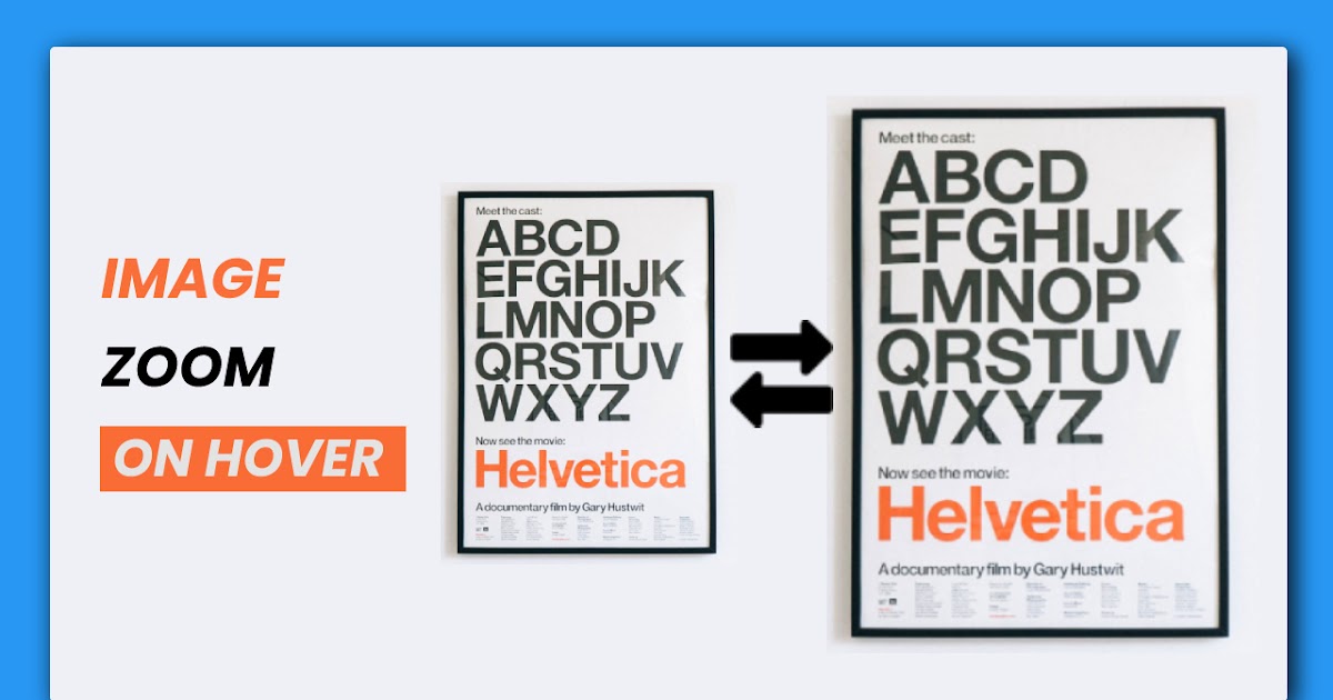 Image Zoom On Hover | Rustcode | RUSTCODE