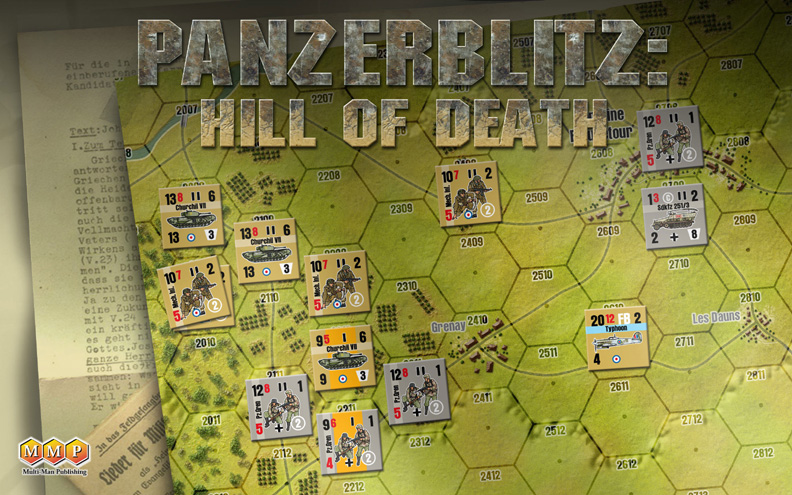 Sgt Steiner's Wargaming Blog: New game PanzerBlitz Hill Of Death