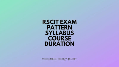 What is RSCIT [ Rajasthan State Certificate of Information Technology ...