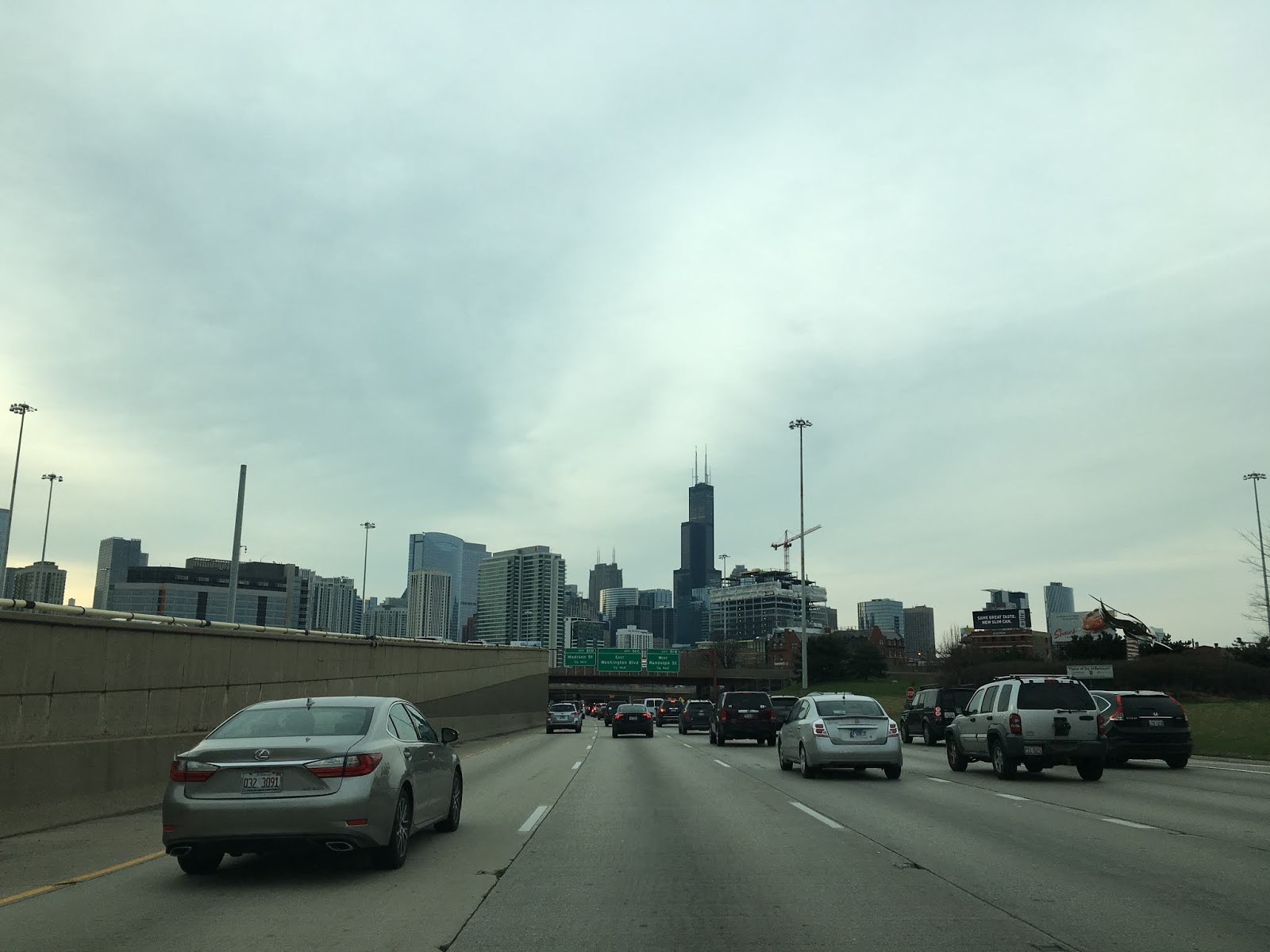 Kennedy Expressway (Interstates 90, 94 and 190)