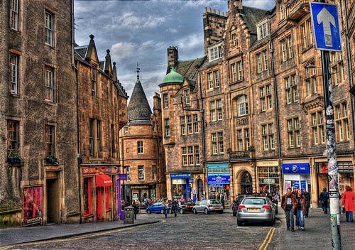 Tallest Building: Edinburgh Streets
