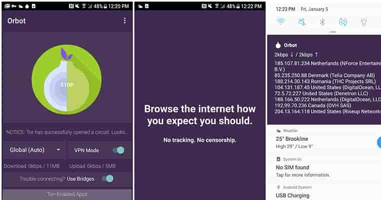 How to setup and use Orbot App on android
