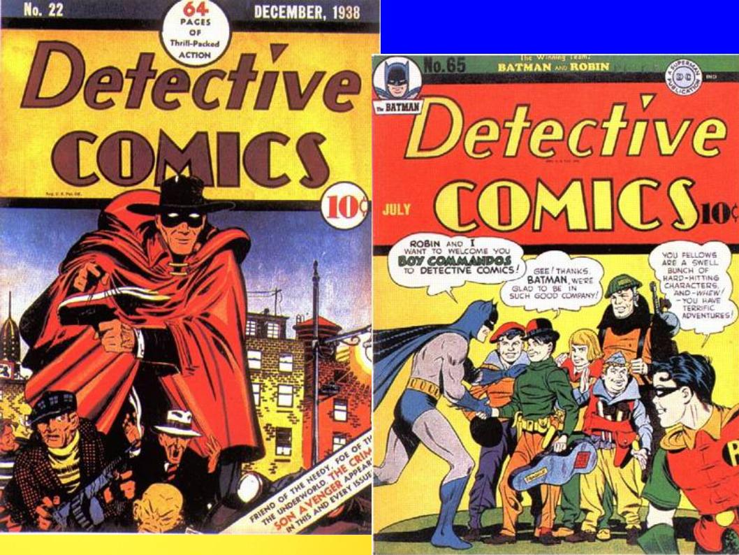Dave's Comic Heroes Blog: Detective Comics Stars Besides Batman Golden Age