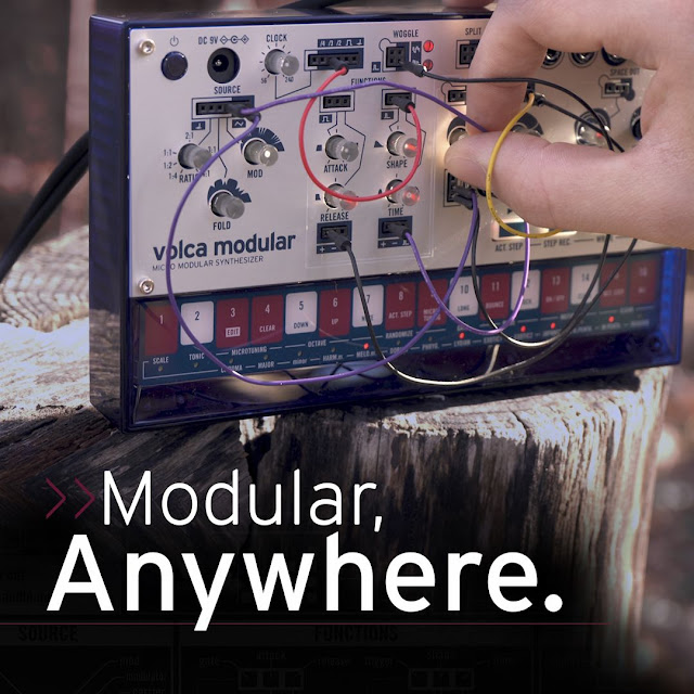 MATRIXSYNTH: Meet the New KORG volca modular - Details & Demos