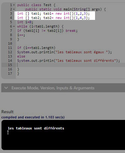 Les tableaux en Java | Programation java pas a pas