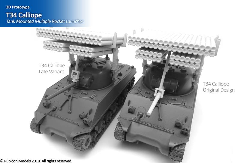Tabletop Fix: Rubicon Models - New Sherman Conversion Kit Previews