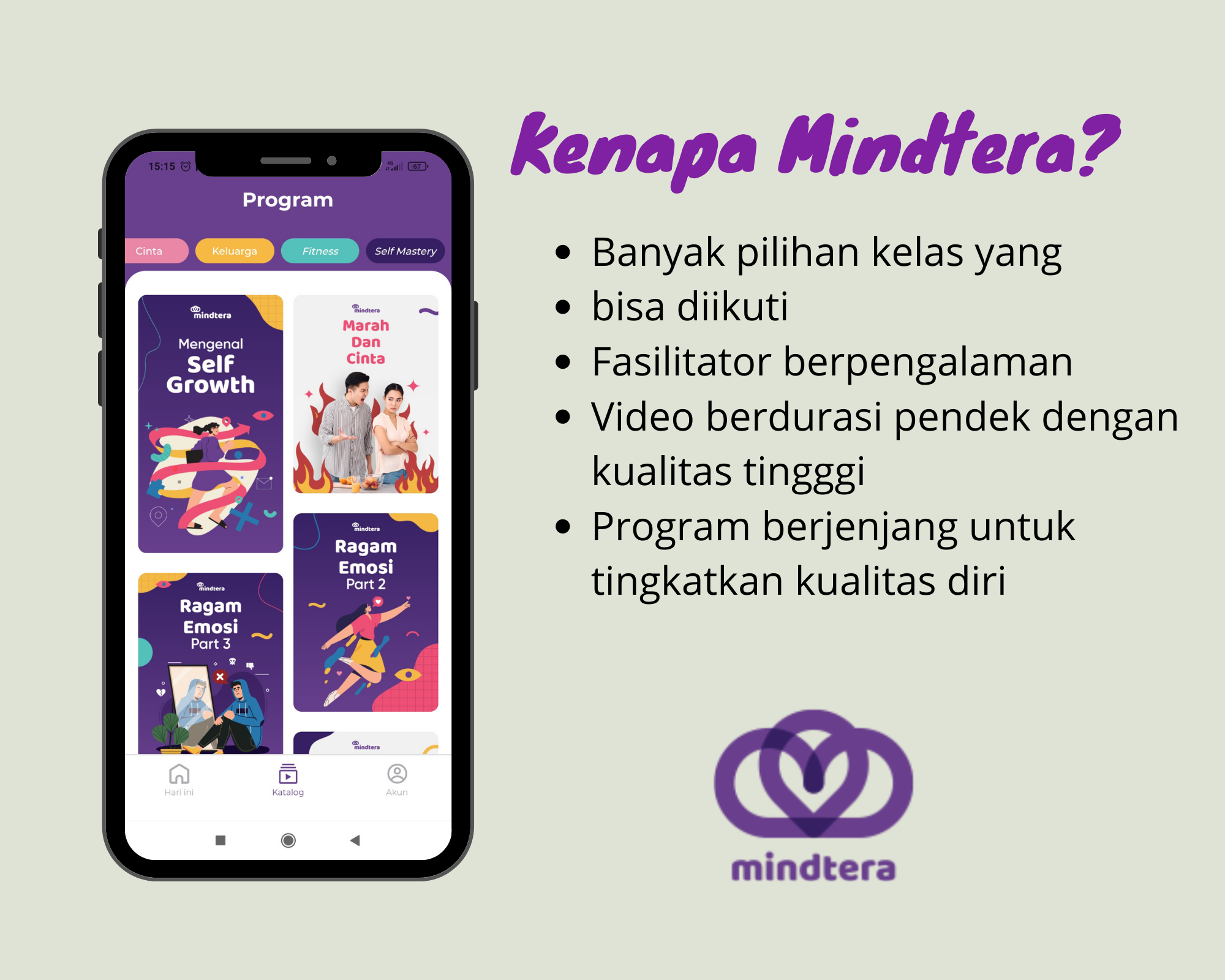 Berlatih Mindfulness bersama Mindtera, Platform Edukasi Pengembangan ...