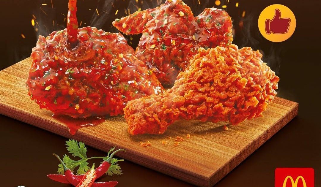 McDonalds Menu Ayam Spicy McD dengan Thai Sweet Chili Sauce | scanharga