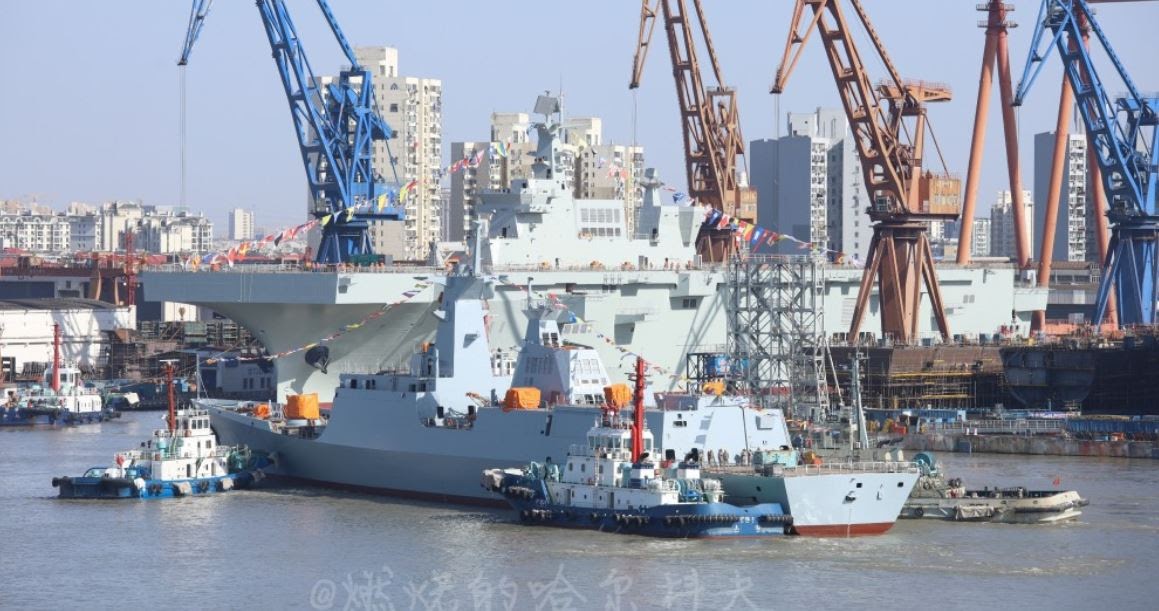 Military and Commercial Technology: China launches 3rd Type 075 ...