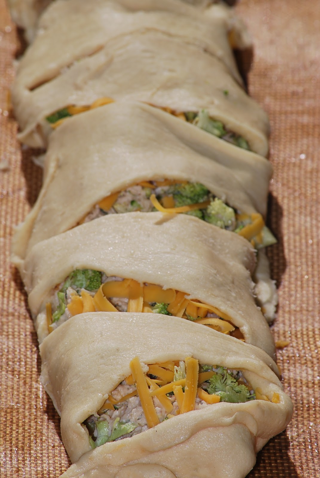 My story in recipes: Chicken and Broccoli Braid