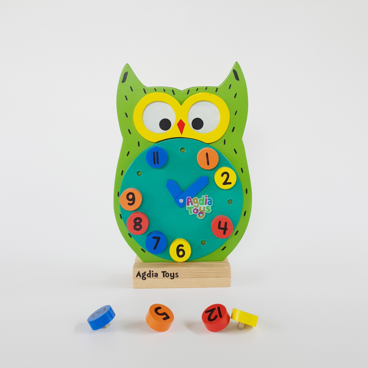 Mainan Kayu Jam Owl - Yulvia Sani Blog
