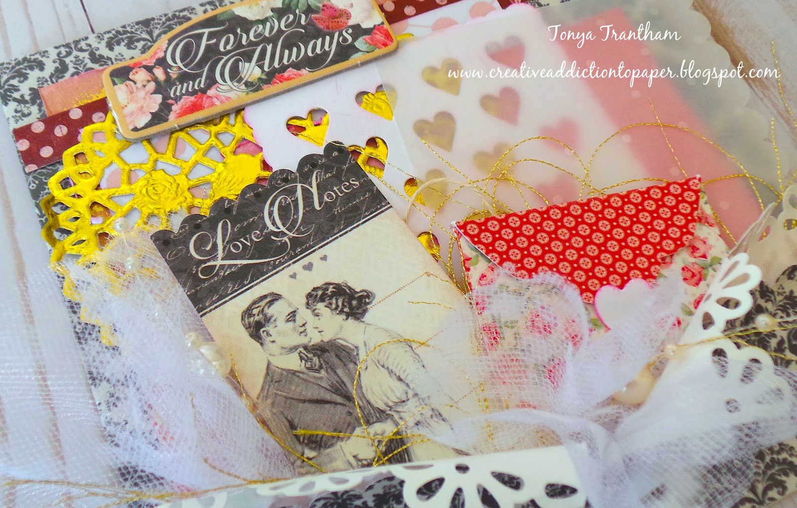 Creative Addiction to Paper: Eileen Hull: Love Notes Card