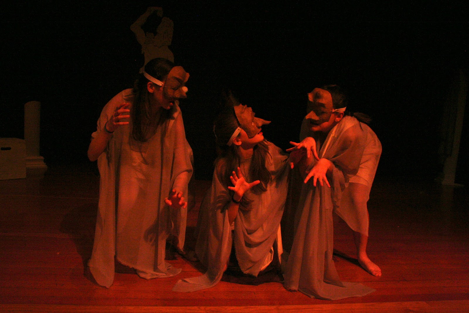 "Circus Olympus" ... Greek Theatre!: Perseus & Medusa Production Photos