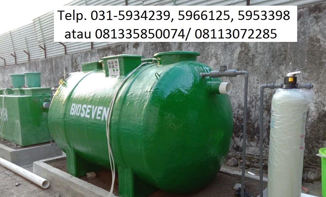 Promo IPAL Klinis 1 m3, IPAL Biofilter STP Kualitas No.1