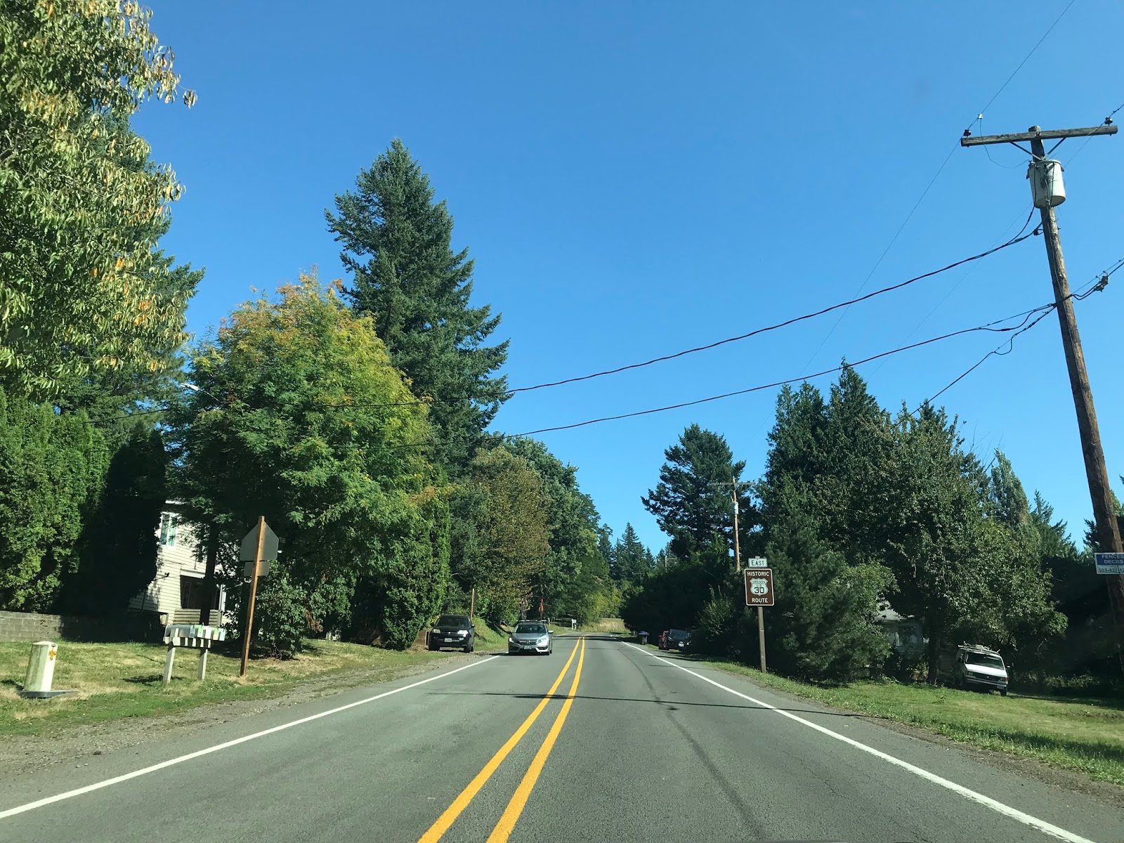 US Route 30/Columbia River Highway; old US 30 on the Historic Columbia ...