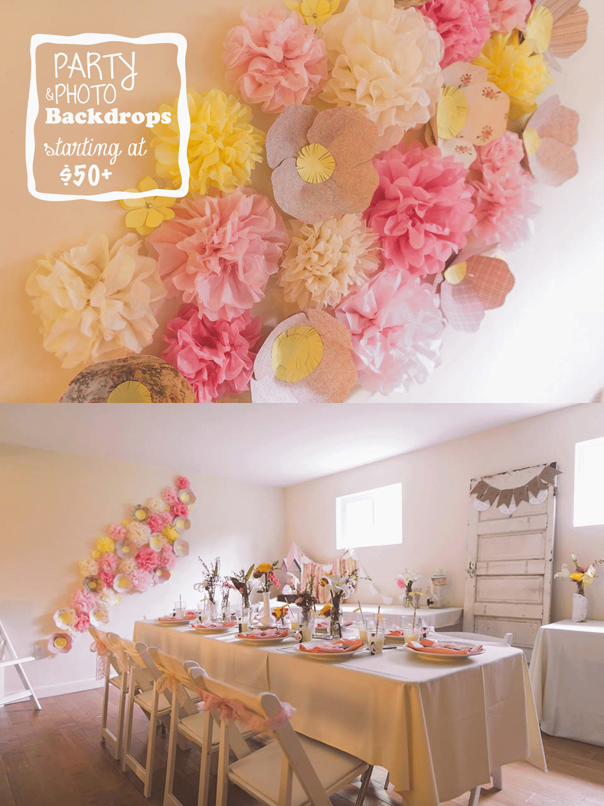 Ashley Thunder Events: ATE Party & Photo Backdrops
