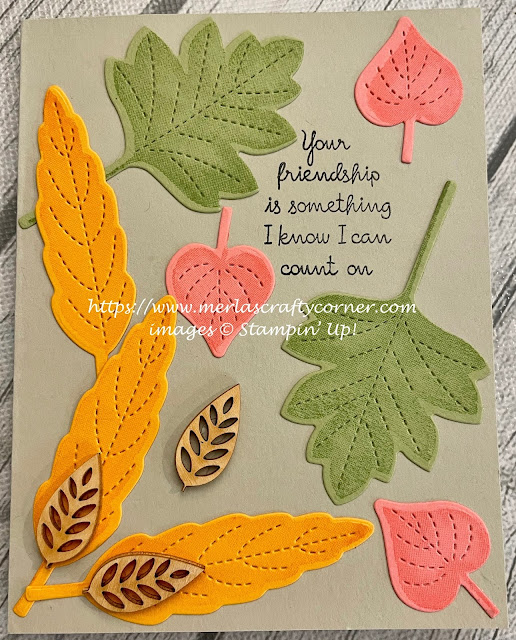 Merla's Crafty Corner: Friendship Leaves