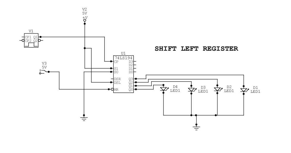 Shift Left Register - Programming Solutions for Engineers