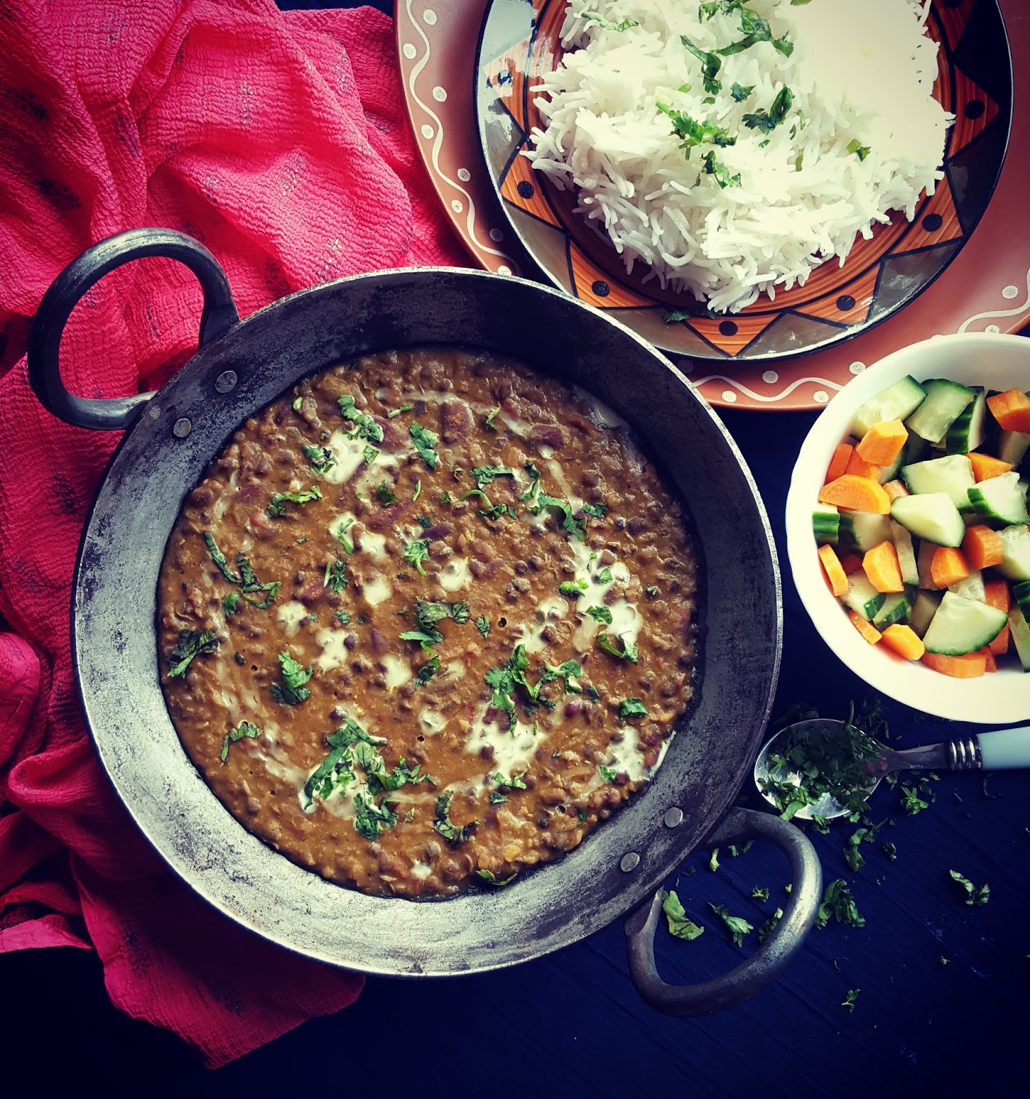 Slow Cooked Creamy Dal Makhani