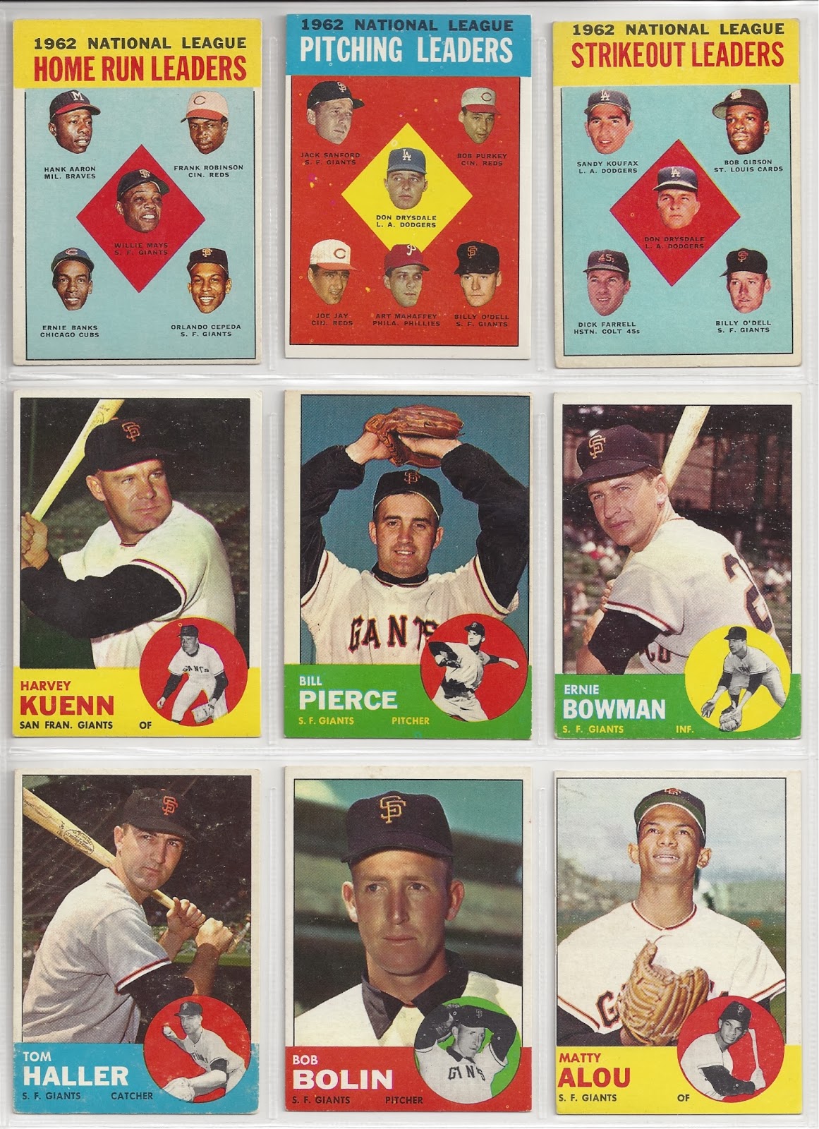 ARPSmith's Sportscard Obsession: 2013 Collection Goal Update - 1963 ...