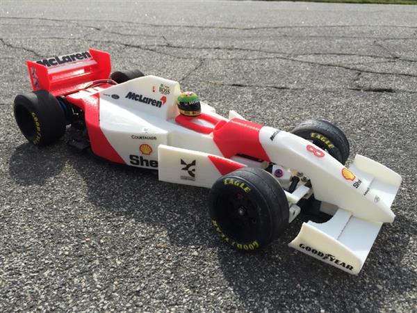 F1 OPEN-R/RC RENDE OMAGGIO AL MITICO AYRTON SENNA CON UNA REPLICA IN ...
