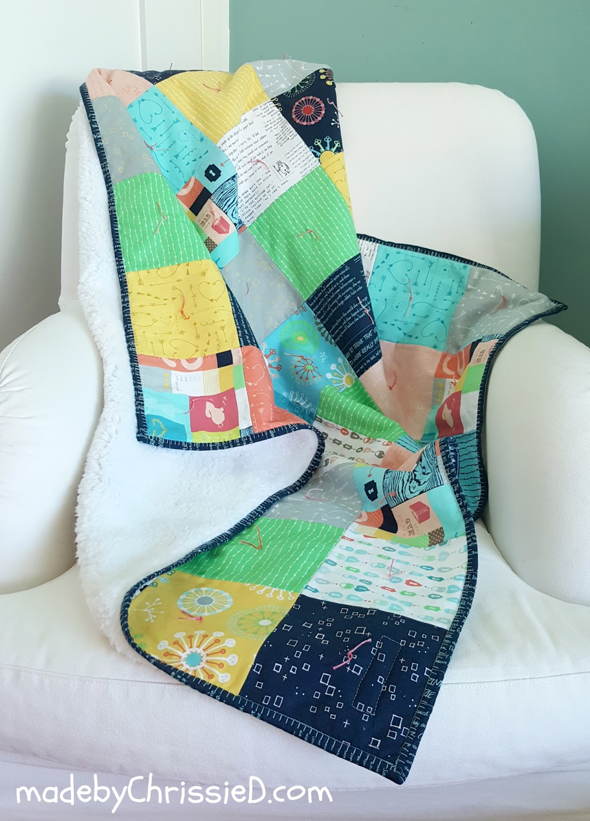 Chris Dodsley @mbCD: Hand Tied Snuggly Quilt Pattern - Curious Dream