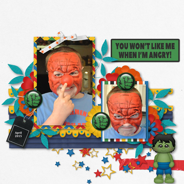 BoomersGirl Designs: "Boy Power!" Digital Kit