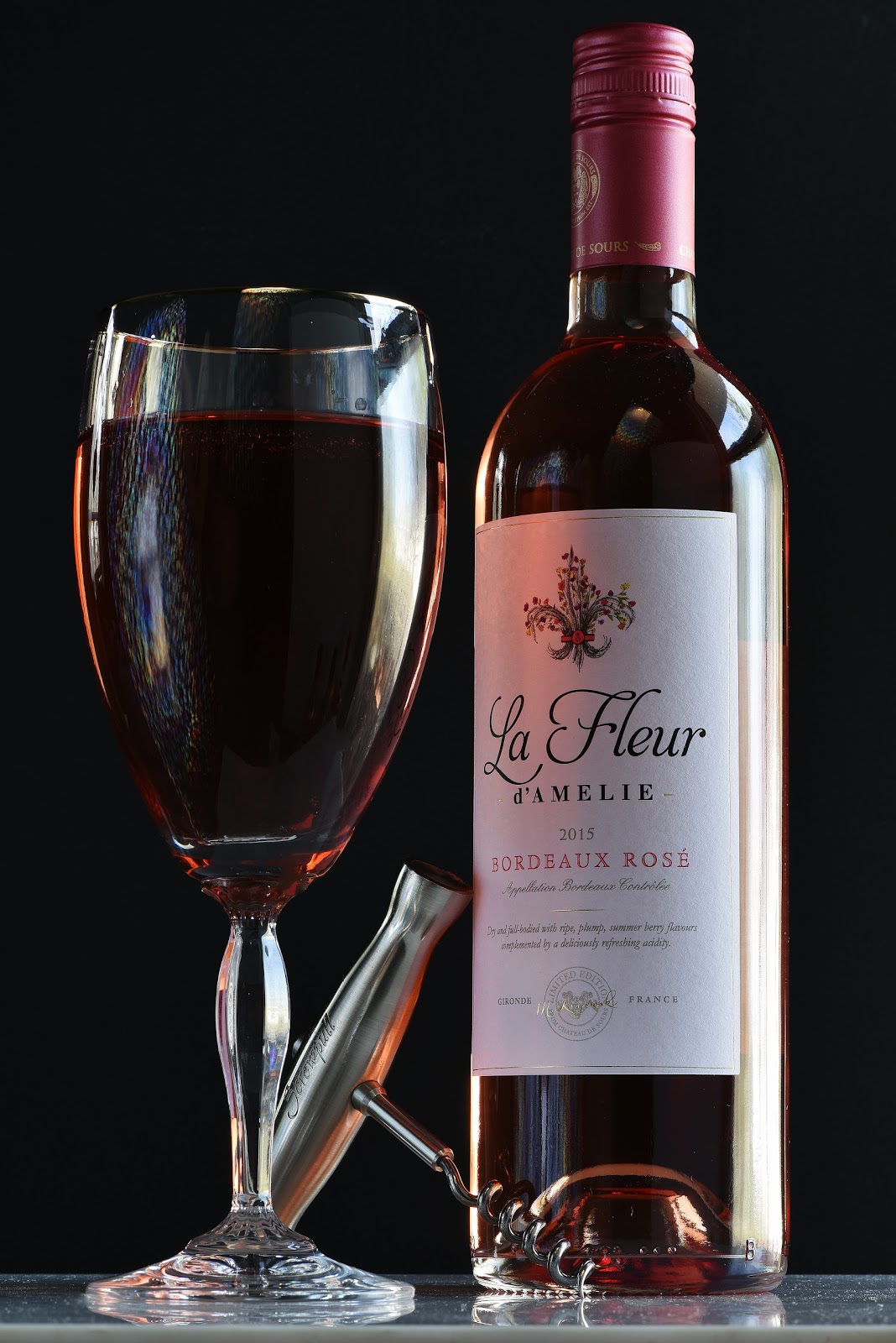 New Hampshire Wine-man: La Fleur d'Amelie 2015 Bordeaux Rosé