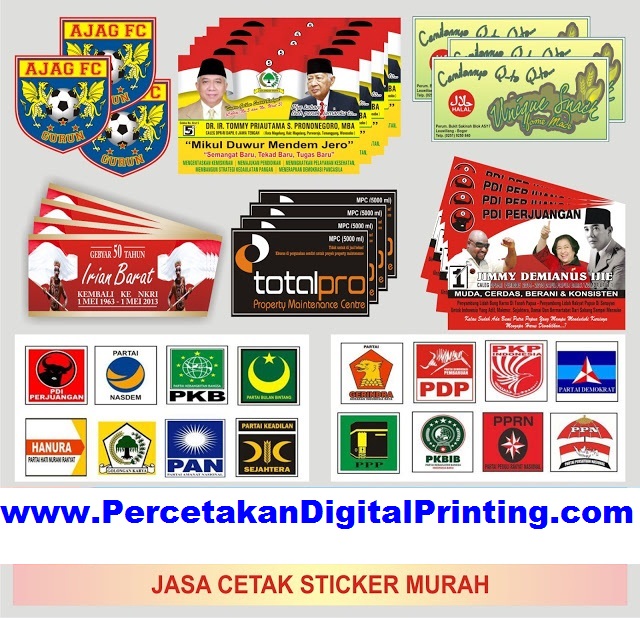 Contoh Desain STICKER Dari Percetakan Digital Printing Terdekat - Jasa ...